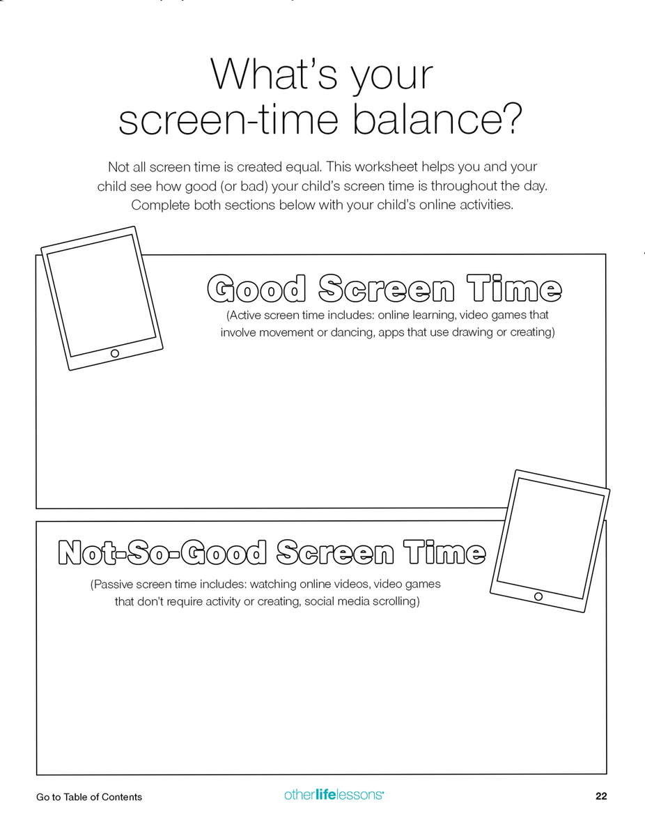 The Honest Parent's Screen-Time Handbook – Other Life Lessons